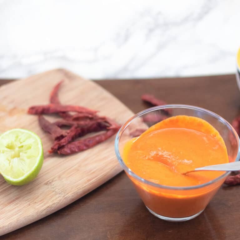 Pepita Salsa with Chile de Arbol - Nutrition con Sabor - Latina Dietitian