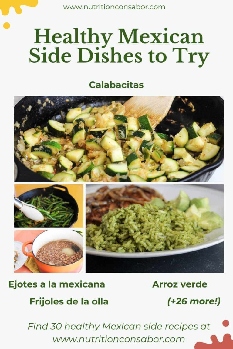 30 Healthy Mexican Sides (Recommended by a Dietitian)